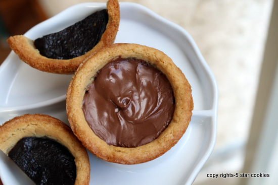 Nutella Oreo Cookie Cups and Charlie bit my finger - 5 Star Cookies
