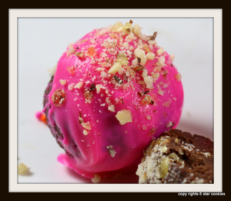 Pink Nutella Chocolate Truffles - 5 Star Cookies