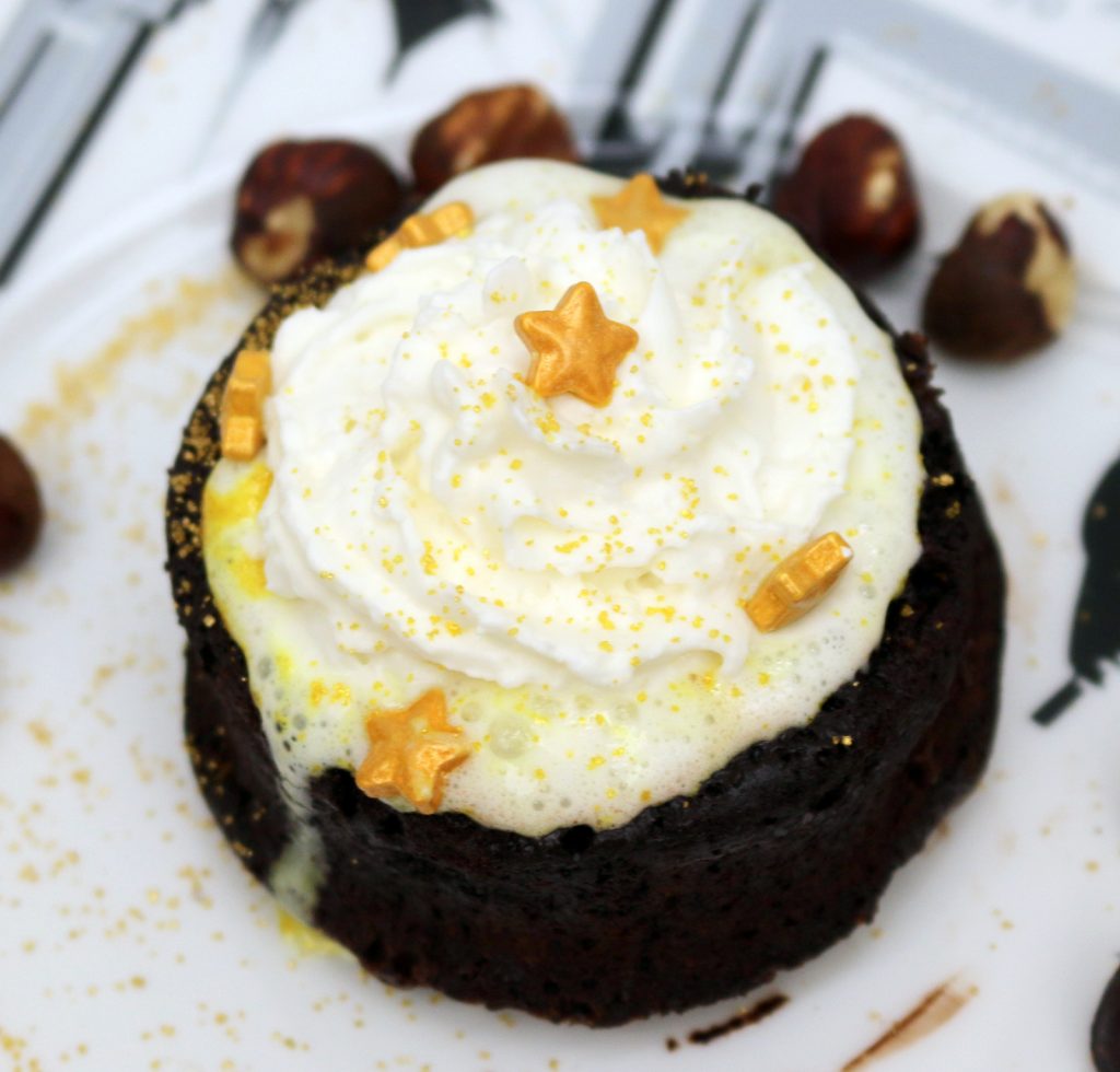 Hazelnut Orange Lava Cake - 5 Star Cookies