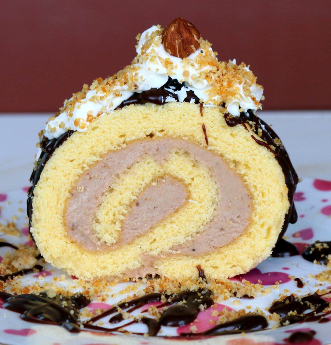 Chestnut Roll Cake-Number 1 Recipe - 5 Star Cookies