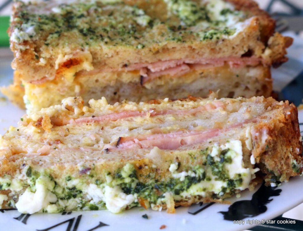 Breakfast in pan - One Pan Simple Sandwich - 5 Star Cookies