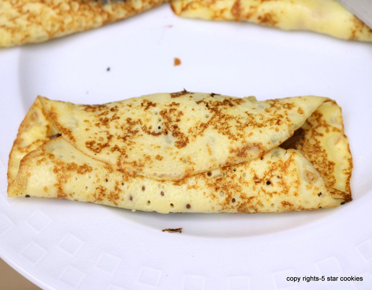 Oreo Breakfast Crepes - Dessert Recipe - 5 Star Cookies