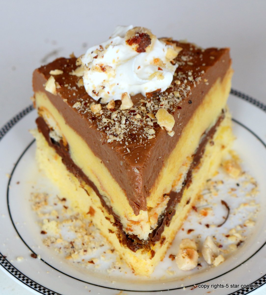 Nutella Easiest Cake And Best Dessert - 5 Star Cookies