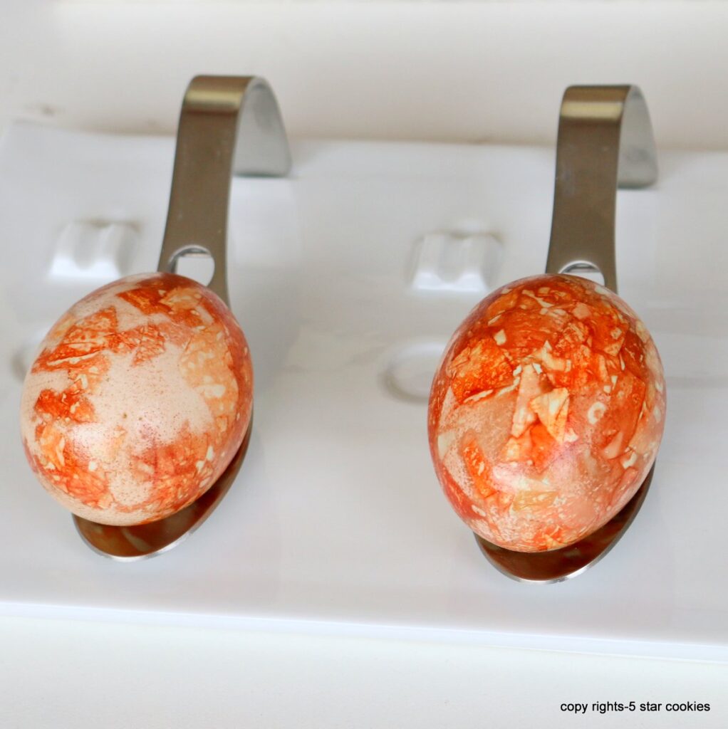 How to make Marbled Eggs - 5 Star Cookies