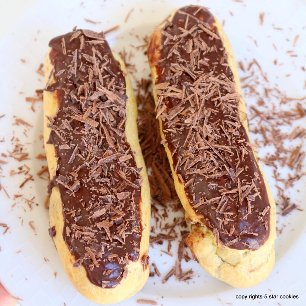 Best Chocolate Eclair Recipe for You - 5 Star Cookies