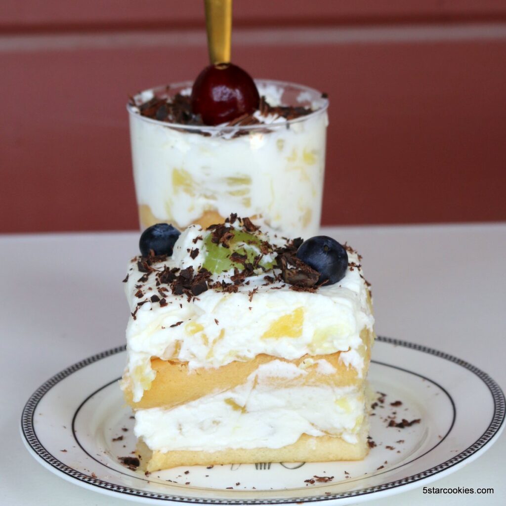No Bake Summer Cake-Easy Desserts to Make - 5 Star Cookies