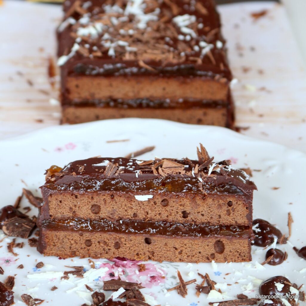Austria Sacher Chocolate Torte or Sacher-Torte Recipe - 5 Star Cookies